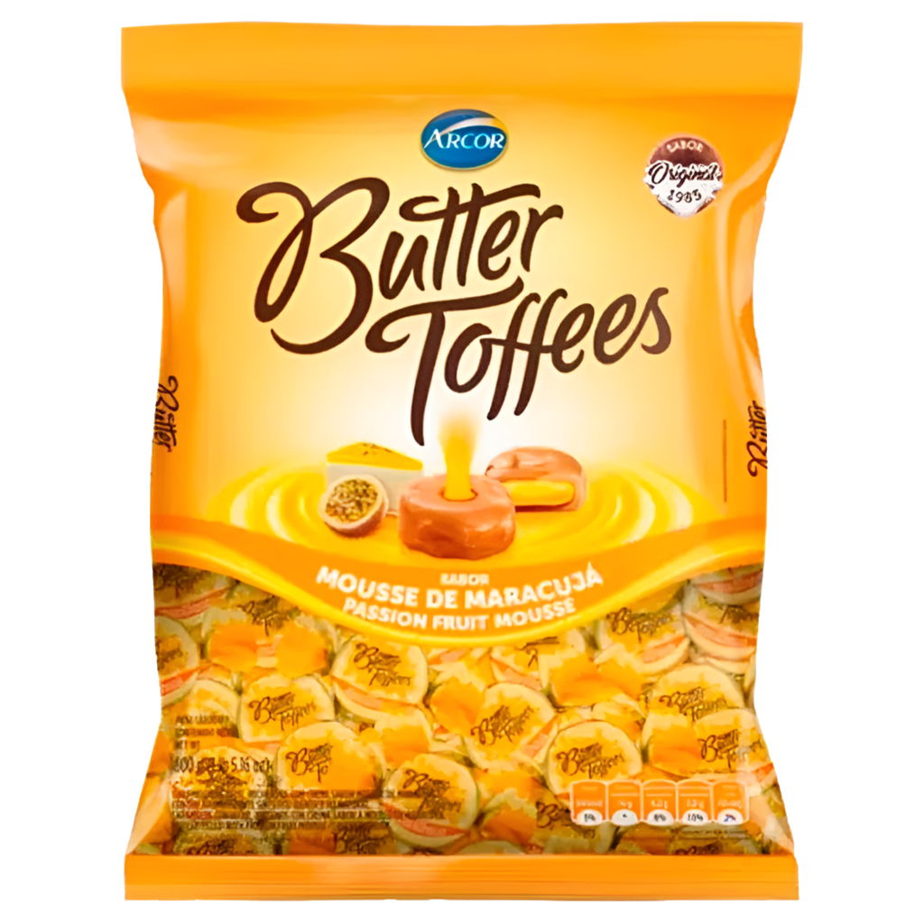 Arcor Toffees de Maracujá 100g – Kiosk Brazil