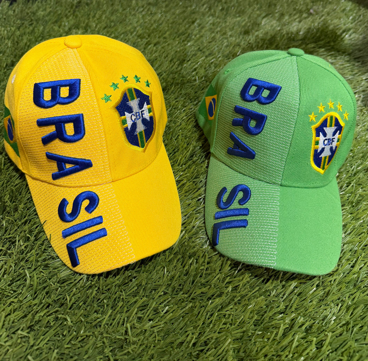Brazil CBF Cap Yellow / Green – Kiosk Brazil