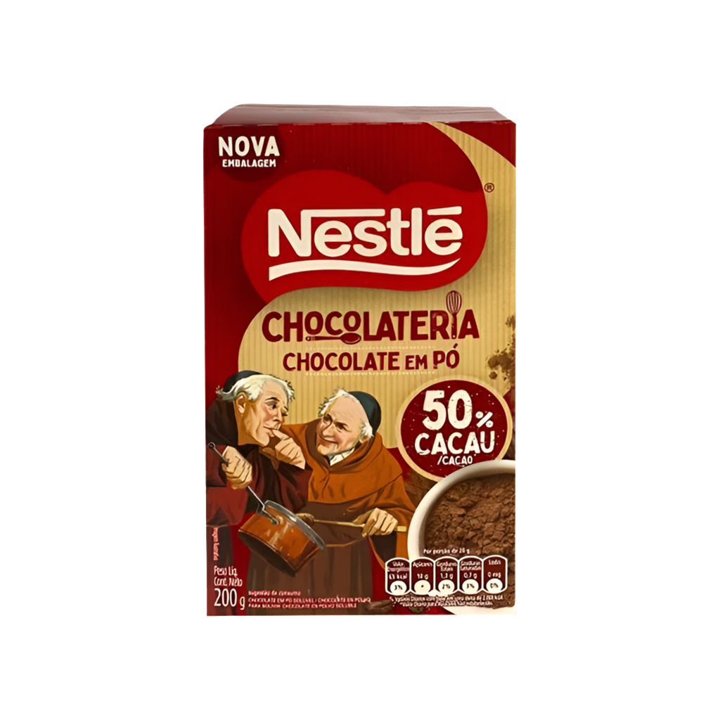 Nestlé Dois Frades Chocolate em Pó Solúvel 200g – Kiosk Brazil