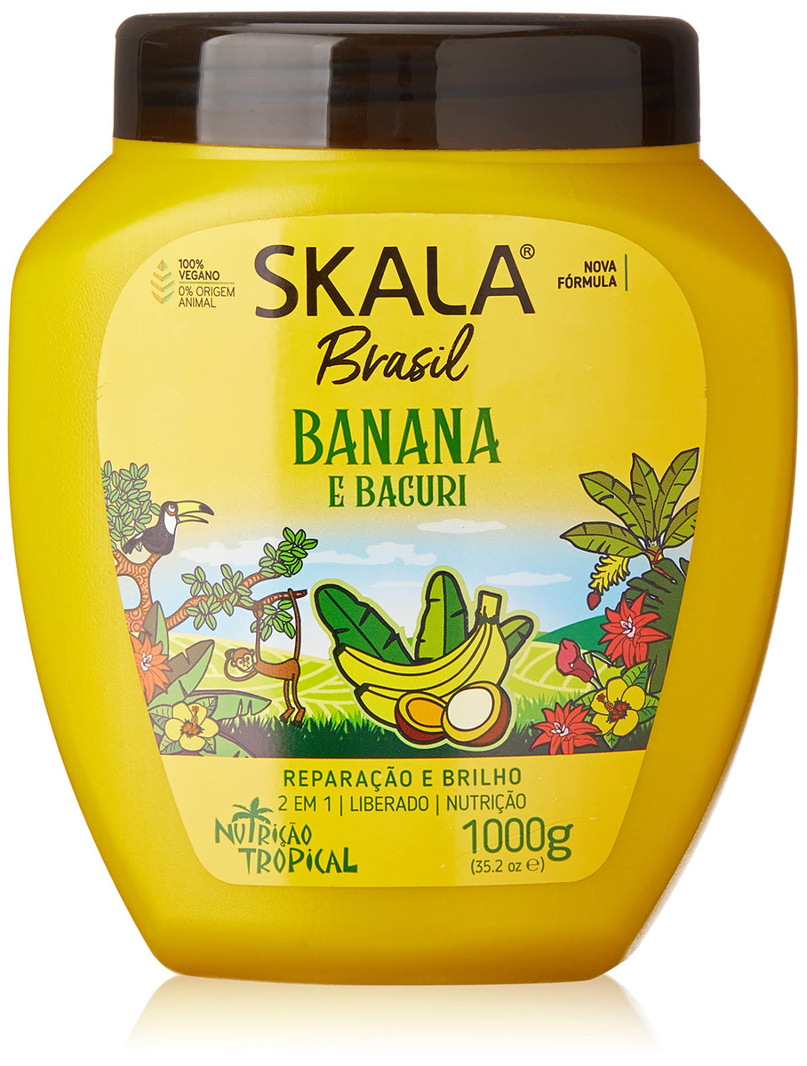 Skala Brasil Creme de Tratamento - Banana e Bacuri 1kg – Kiosk Brazil