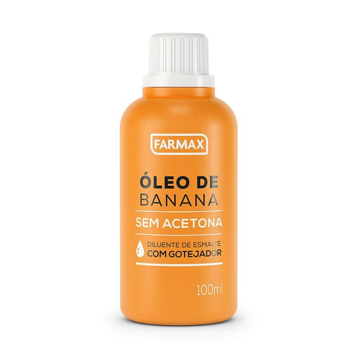 Farmax Óleo de Banana 100ml – Kiosk Brazil