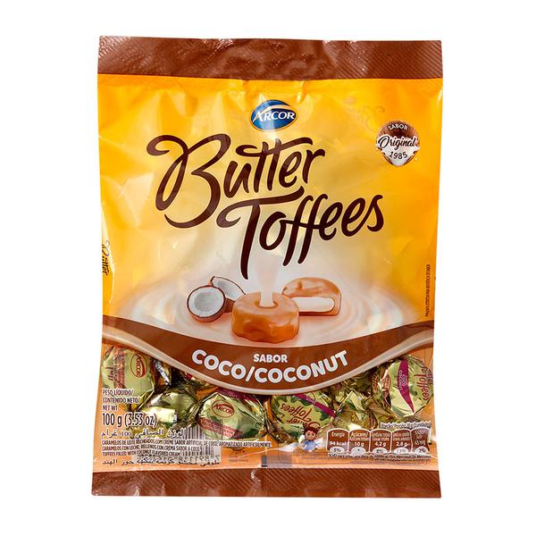 Arcor Toffees de Coco 100g – Kiosk Brazil