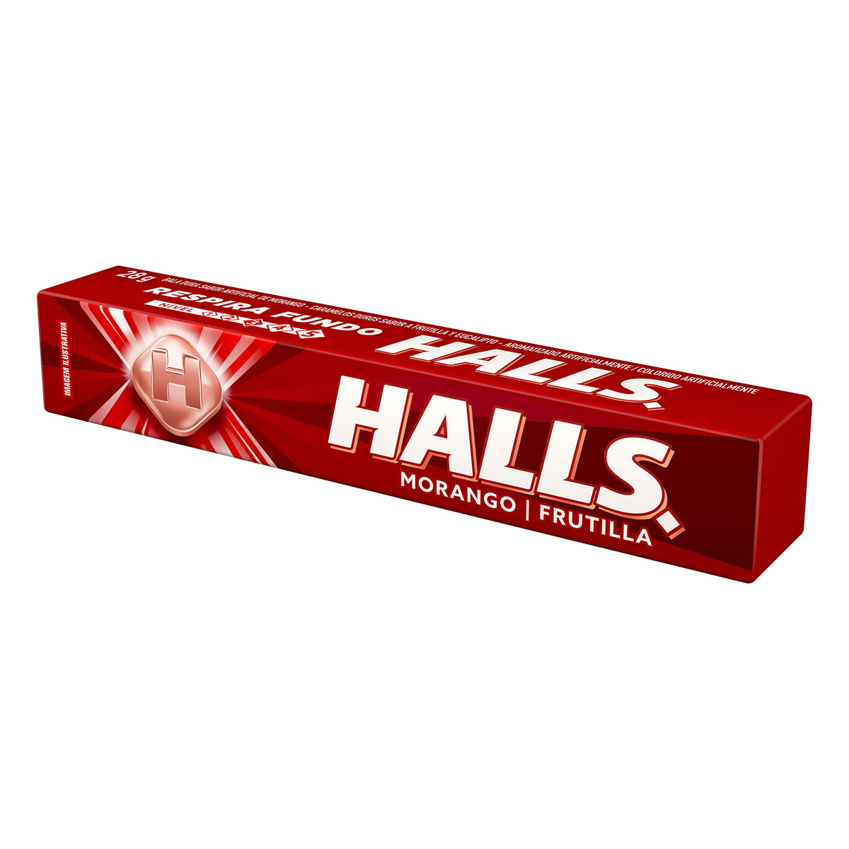 Halls Morango 28g – Kiosk Brazil