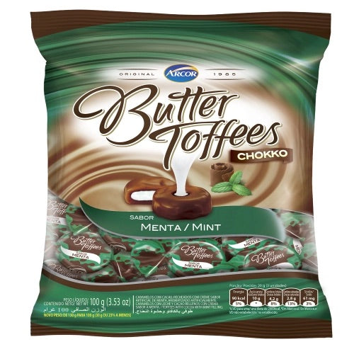 Arcor Toffees de Menta 100g – Kiosk Brazil