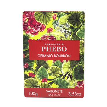 Phebo Gerânio Bourbon 100g – Kiosk Brazil